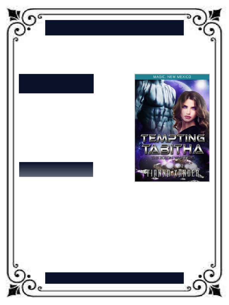 Tempting Tabitha 1st Edition Tianna Xander Xander Tianna digital version 2025 | PDF