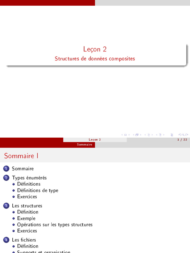 Structures de données et fichiers en C | PDF | Inventaire | Informatique