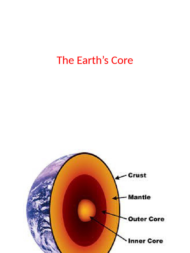 1.0 The - Earths - Core | PDF