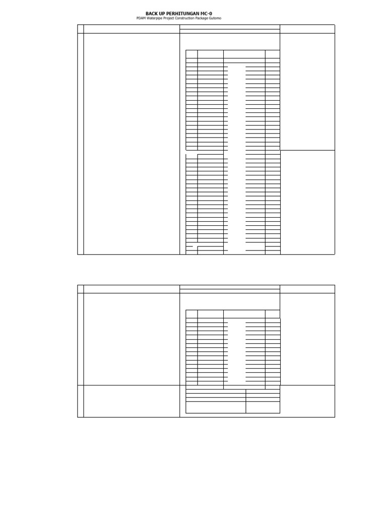 Back Up Pipa Pe Expose | PDF