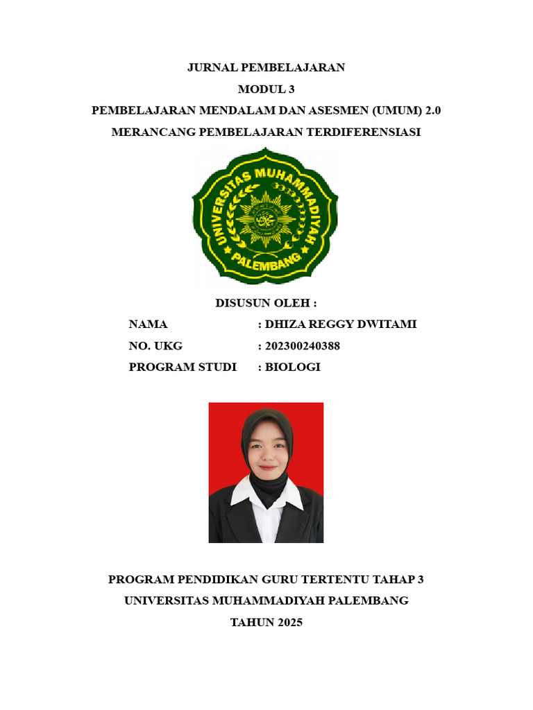 Merancang Pembelajaran Terdiferensiasi | PDF