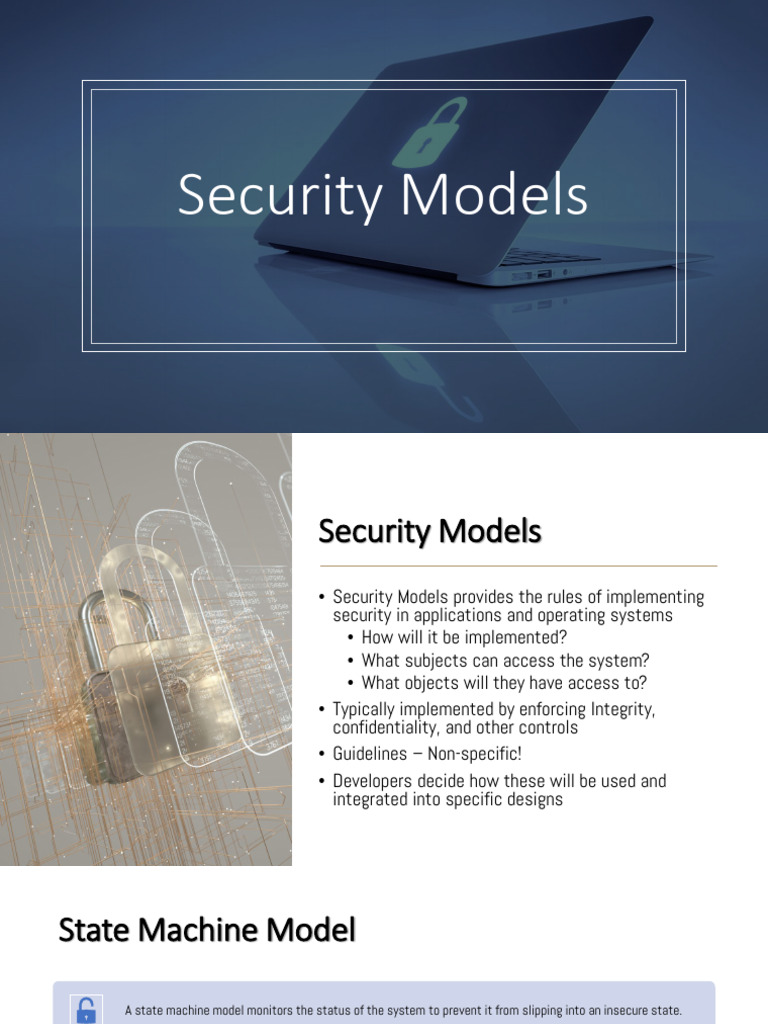 Overview of Security Models and Concepts | PDF | Computer Data Storage ...