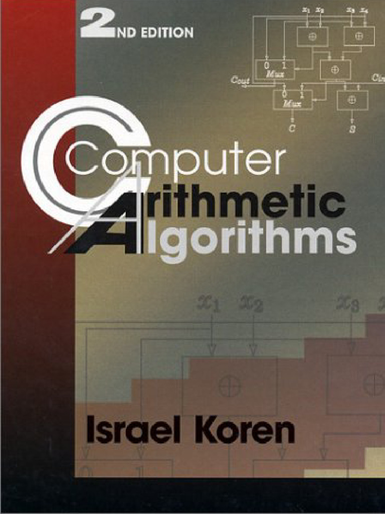 Computer Arithmetic Algorithms 2nd Ed Israel Koren | PDF