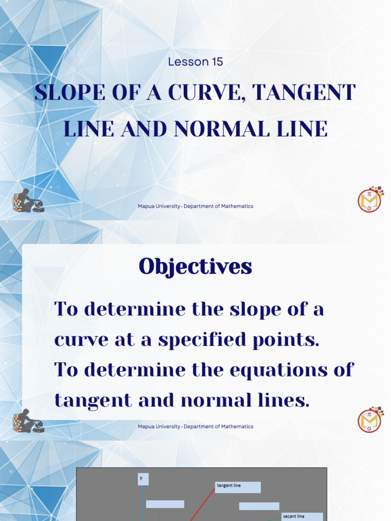 Curve Slope and Tangent Line Analysis | PDF | Tangent | Slope