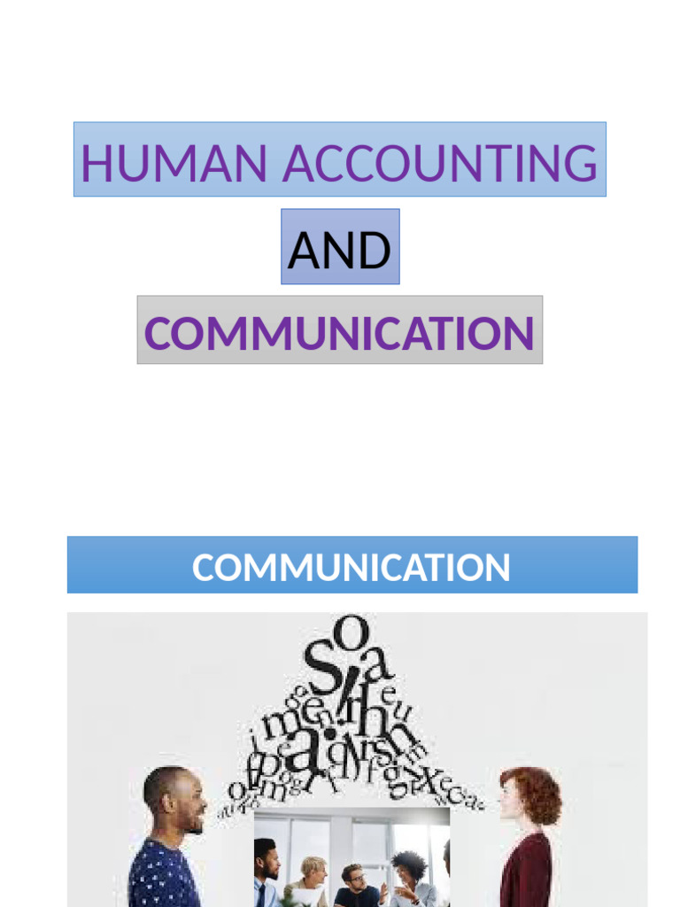 Unit-4 HR Accounting | PDF | Communication | Cost–Benefit Analysis