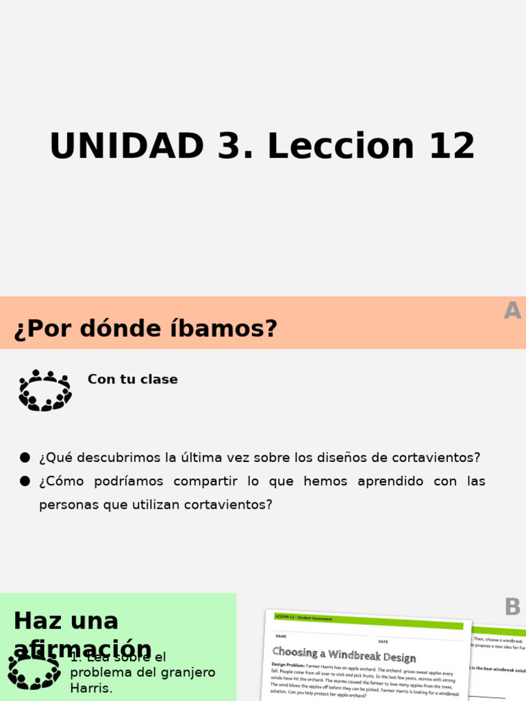 Unidad 3. Leccion 12 | PDF