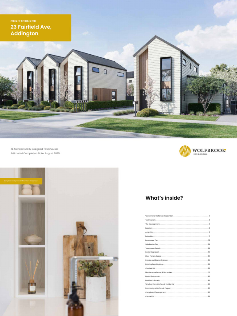 23 Fairfield Ave Sales Brochure Digital NZ Priced 5 | PDF | Home