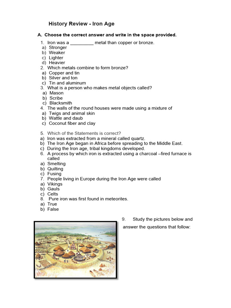 iron age | PDF | Iron Age | Iron