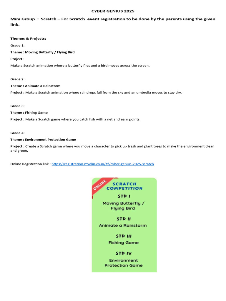 Mini Group Scratch | PDF