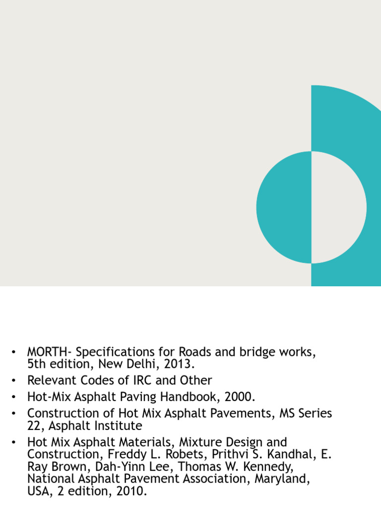 Lecture 6 Bituminous Mixes Transport and Laydown | PDF | Road Surface ...