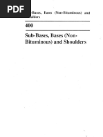 MORTH Specifications for Granular Sub-Base | PDF | Materials | Building ...