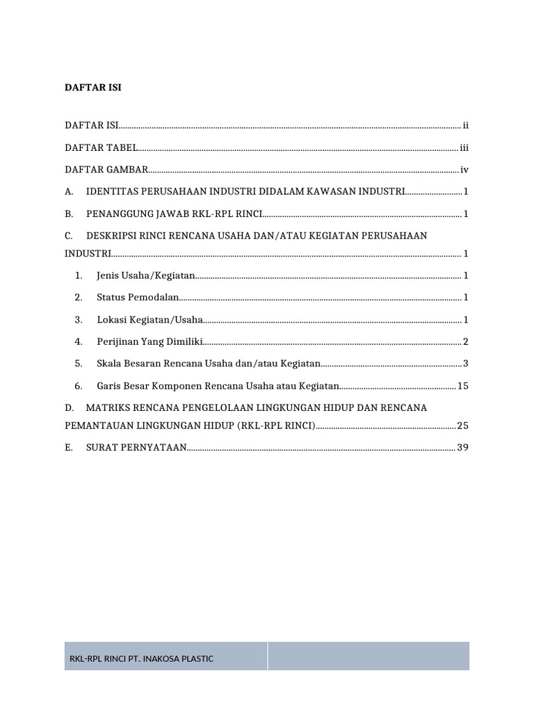 4. RKL RPL Rinci Inakosa Plastic Rev 1 21 09 2023 | PDF