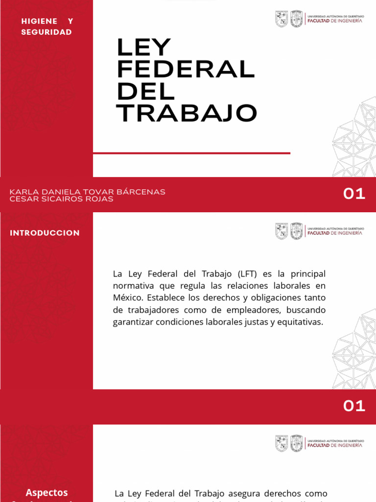 Ley Federal del Trabajo en México: Resumen | PDF | Derecho laboral ...