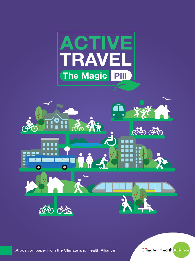Active Travel: Health Benefits Unlocked | PDF | Physical Fitness ...