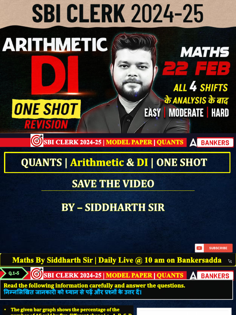 Di and Arithmetic One Shot | PDF