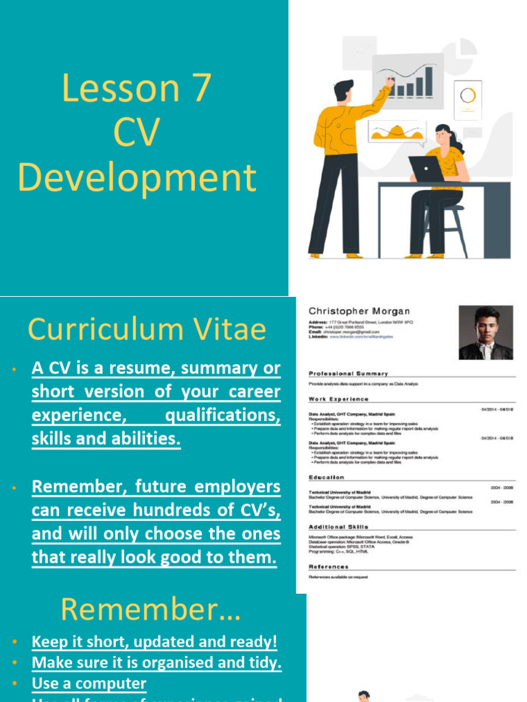 Lesson 7 - CV Development | PDF