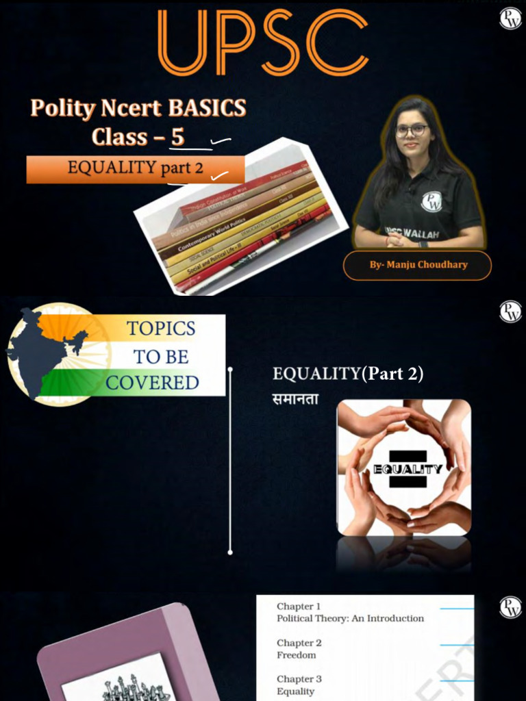 087 Polity 05 Class Notes UPSC NCERT FOUNDATION Hinglishpdf | PDF