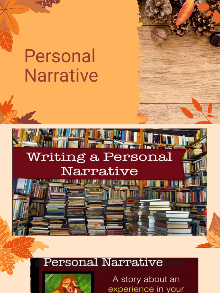 Personal Narrative Writing | PDF