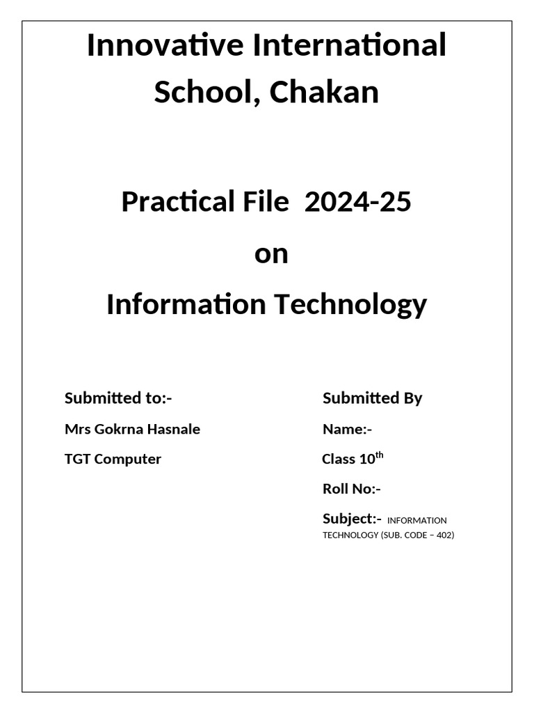 402 It Practical 24-25 | PDF