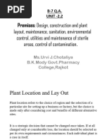 Pharmaceutical Plant Layout Design Guide | PDF | Liquids | Economic Sectors