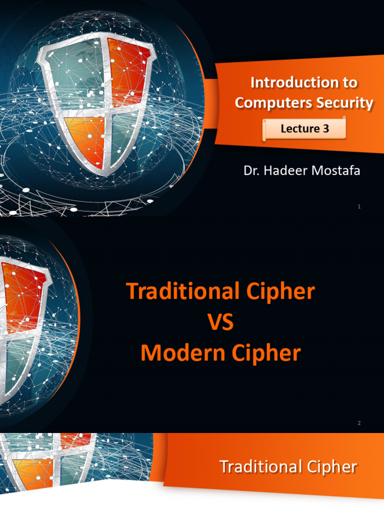 Intro To Computer Security (Lecture 3) +DES Example | PDF | Encryption | Security Engineering