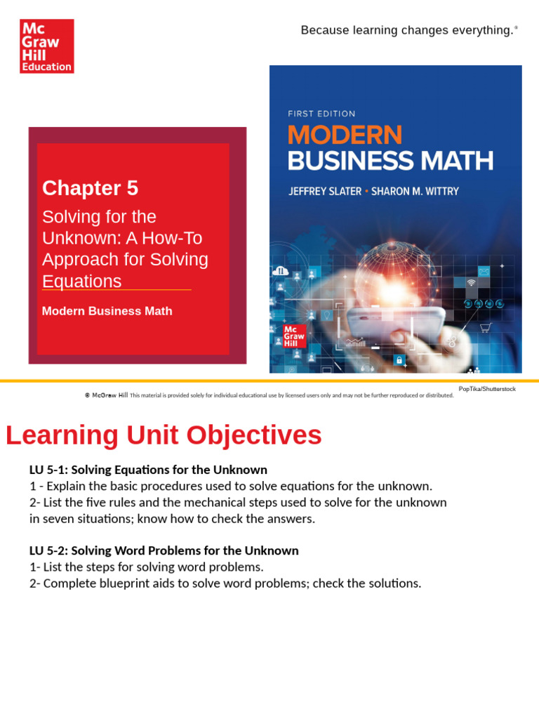 Solving Equations for Unknowns Guide | PDF | Equations | Variable ...