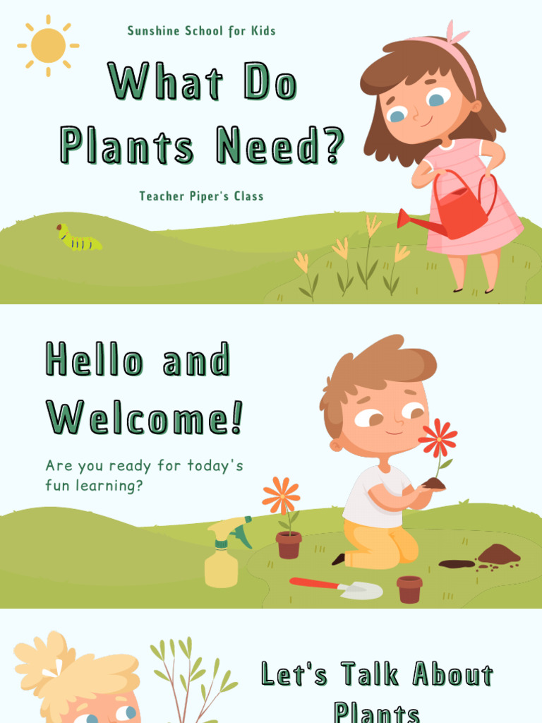 Essential Needs for Plant Growth | PDF