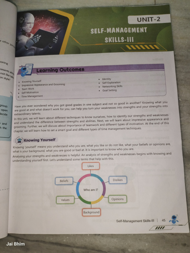 Self Management Skill | PDF