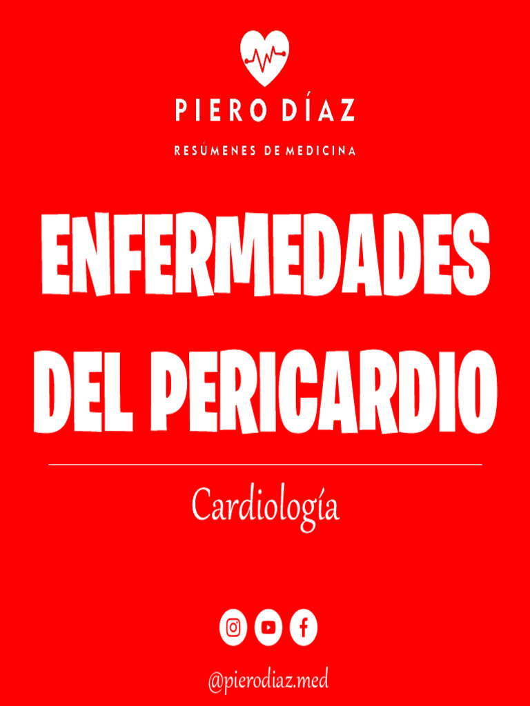 Enfermedades Del Pericardio Pierodiazmed Udocz | PDF | Corazón | Sistema cardiovascular