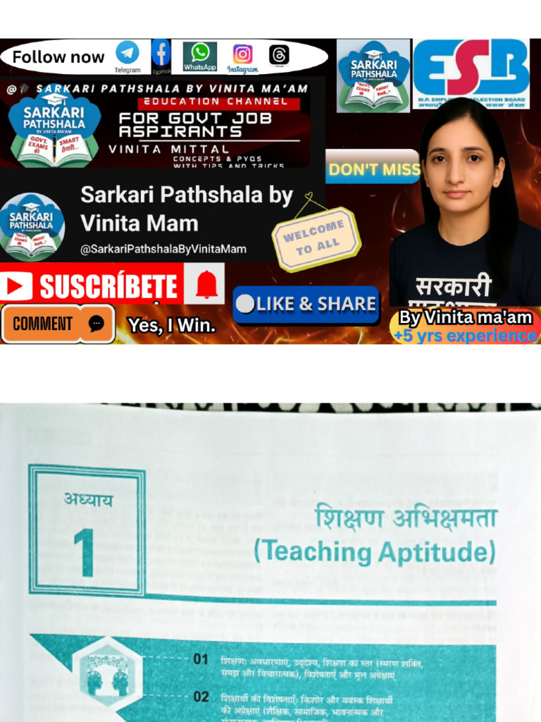 Complete Teaching Aptitude @theory + MCQ | PDF