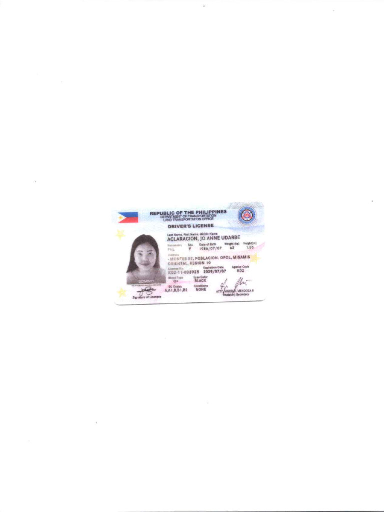Driver's License | PDF