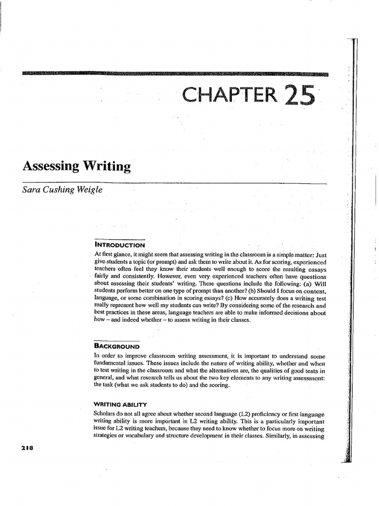 Reading - Week 5 Combe Et Al. 2012- Chapter 25 | PDF