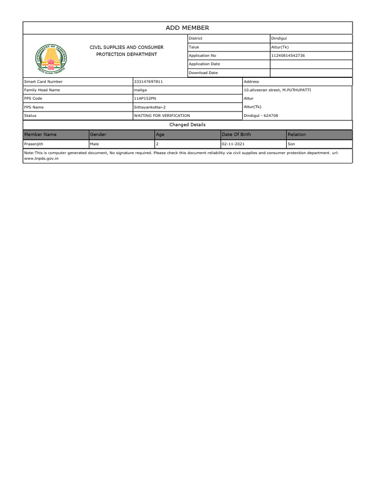 Add Member | PDF