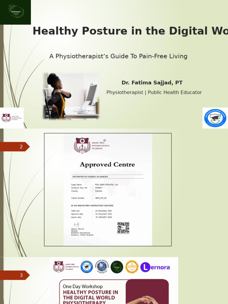 Digital Posture Solutions Guide | PDF | Physical Therapy | Diseases And ...