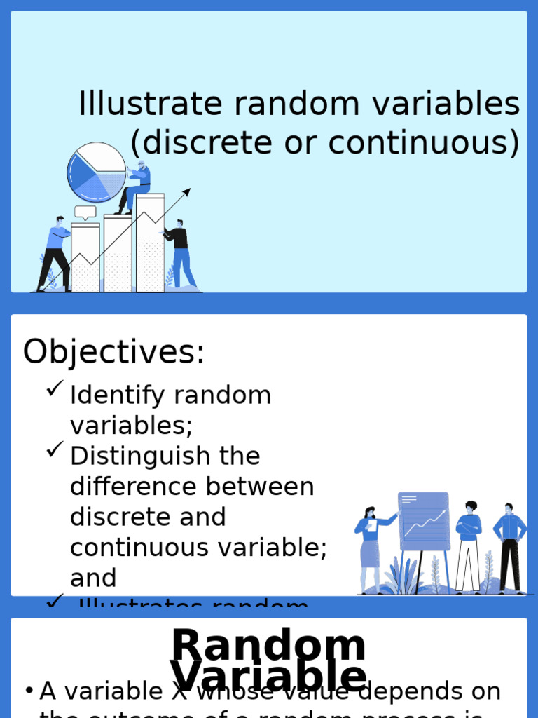 SP L1 Illustrates Random Variable | PDF | Random Variable | Probability ...