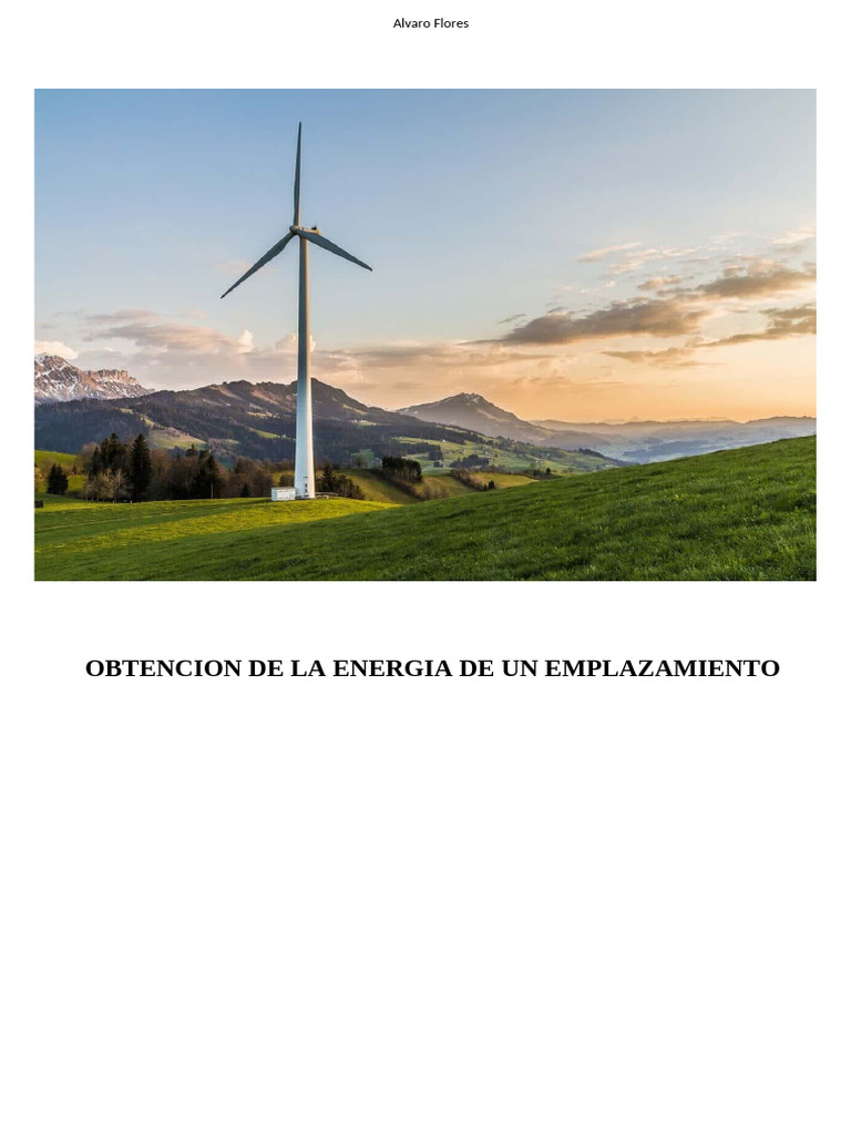 Rentabilidad Aerogenerador ACCIONA AW-1500 | PDF | Vatio | Energia ...