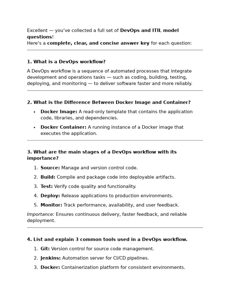 DEVOPS Theory | PDF | Version Control | Technology Development