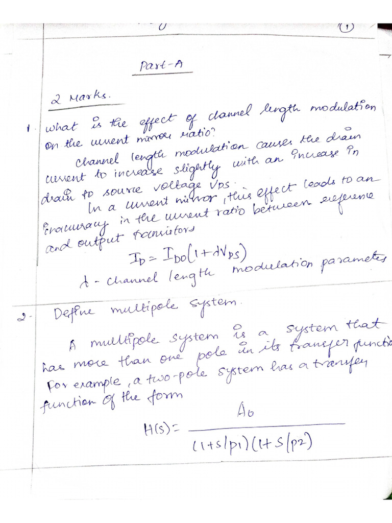 Analog Assignment 2 | PDF