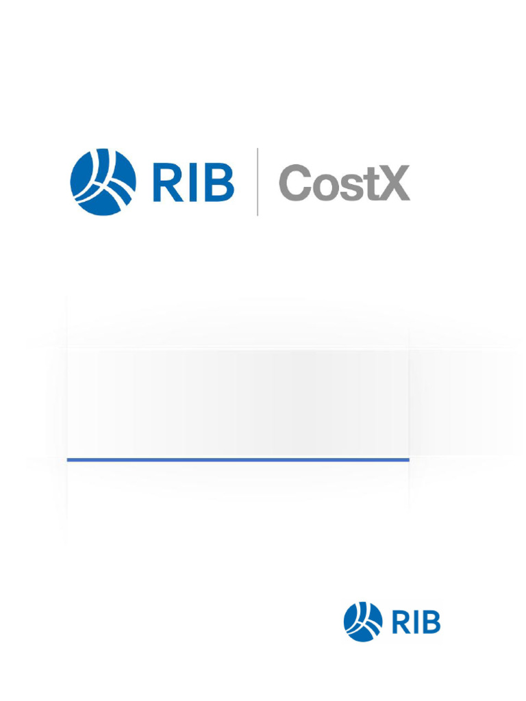 CostX Introductory Manual | PDF | Window (Computing) | Backup