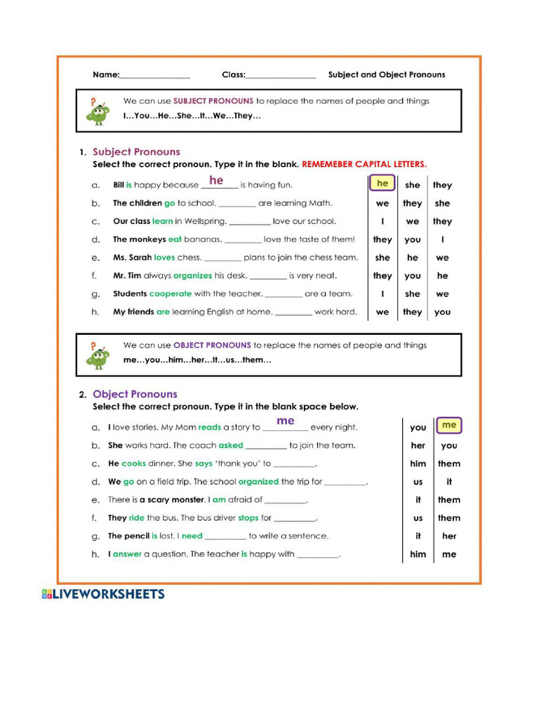 Worksheet 74396 | PDF
