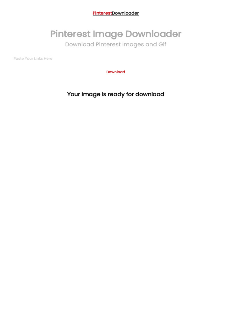 Download Pinterest Images Easily | PDF