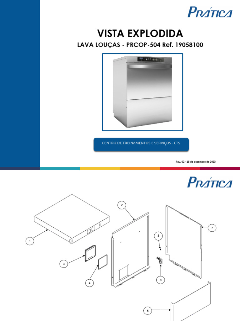 PRP Cop 504 Vista Explodida | PDF