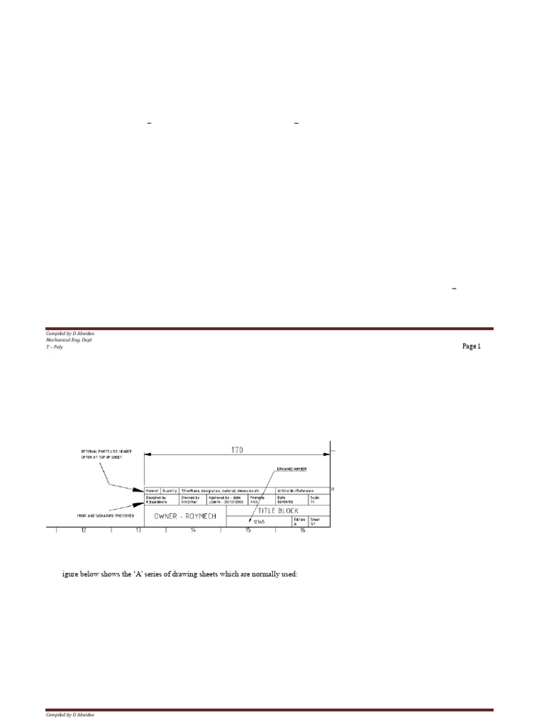 Engineering Drawing (4YR BTECH) | PDF | Circle | Ellipse