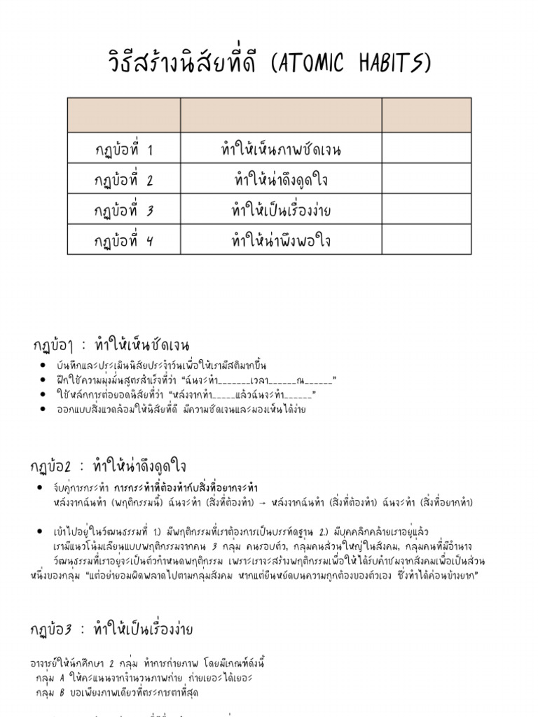 Atomic Habits | PDF
