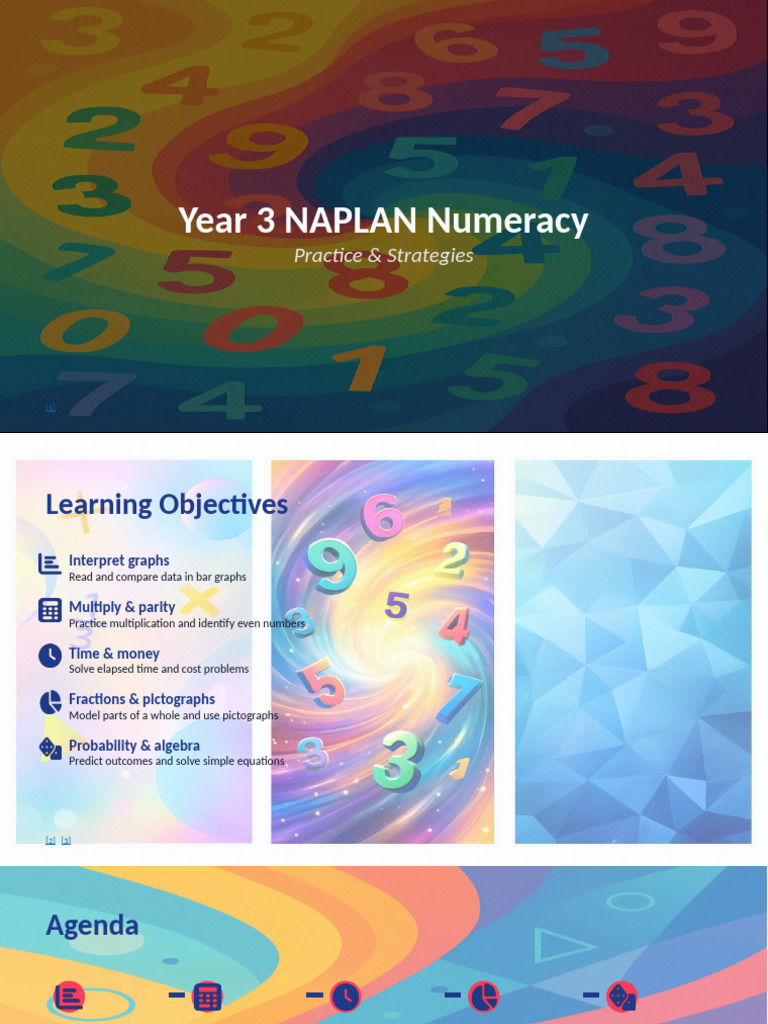 Naplan Year 3 | PDF | Multiplication | Algebra