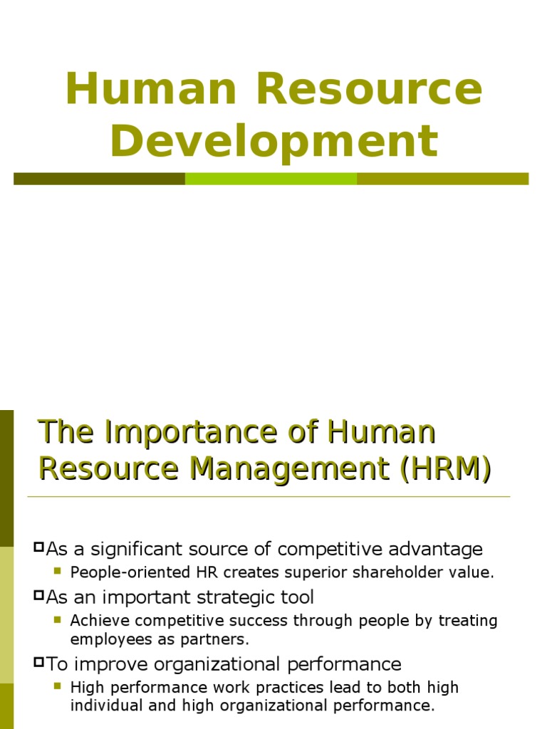 Principles of Management Chapter 10 GTU MBA | PDF | Human Resource ...