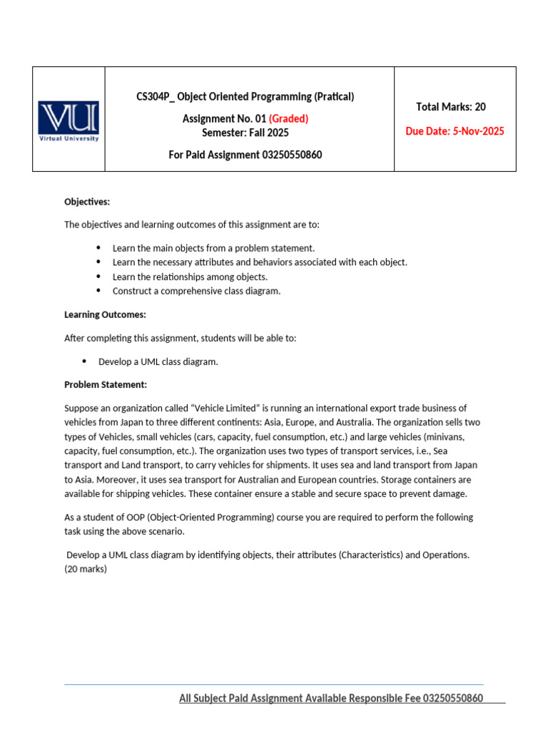 Cs304p 1 Fall2025 | PDF