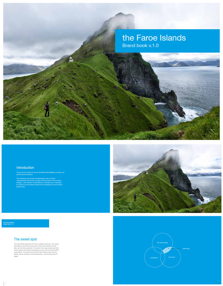 Faroe Islands Brand Book Overview | PDF | Typefaces | Typography