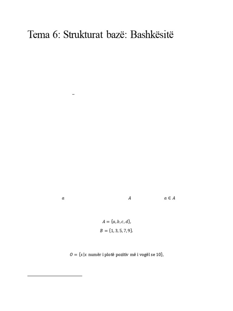 NR 6 - Strukturat Baze Bashkesite | PDF