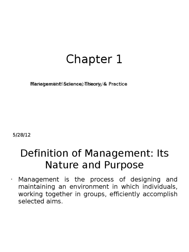 Principles of Management All Chapters | PDF | Human Resource Management ...